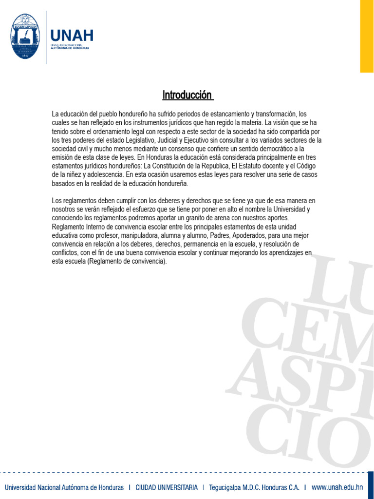 U3 T1 Resolucion de Casos | PDF | Honduras | Regulación