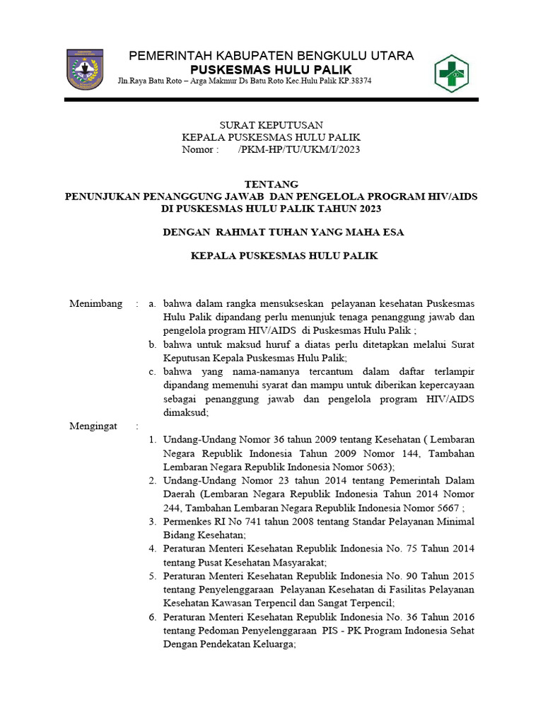 SK Program Hiv Tria | PDF