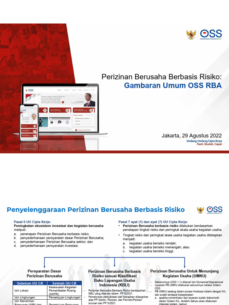 Paparan Materi SPI OSS RBA | PDF