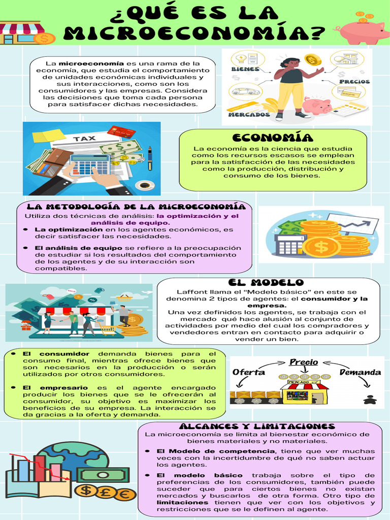 Infografía Microeconomía | PDF