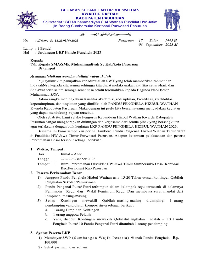 Proposal lkp.2023 | PDF