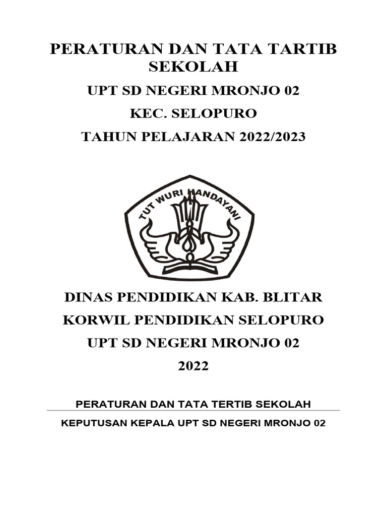 Contoh Peraturan Dan Tatib | PDF