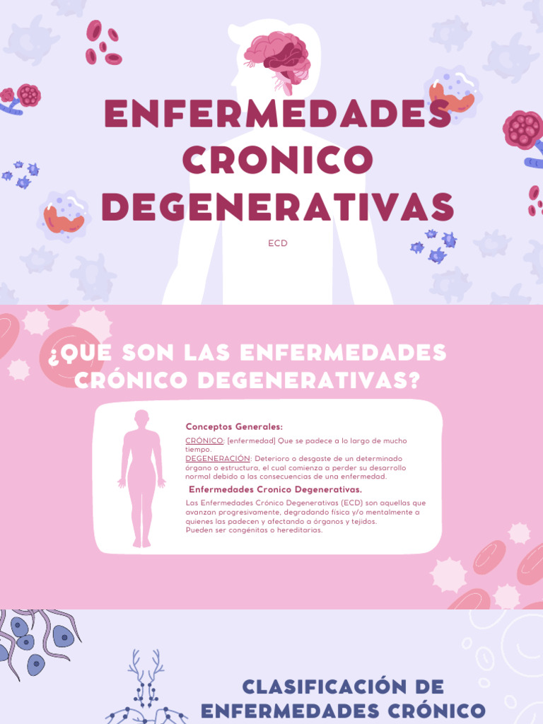 Enfermedades Cronico Degenerativas | PDF