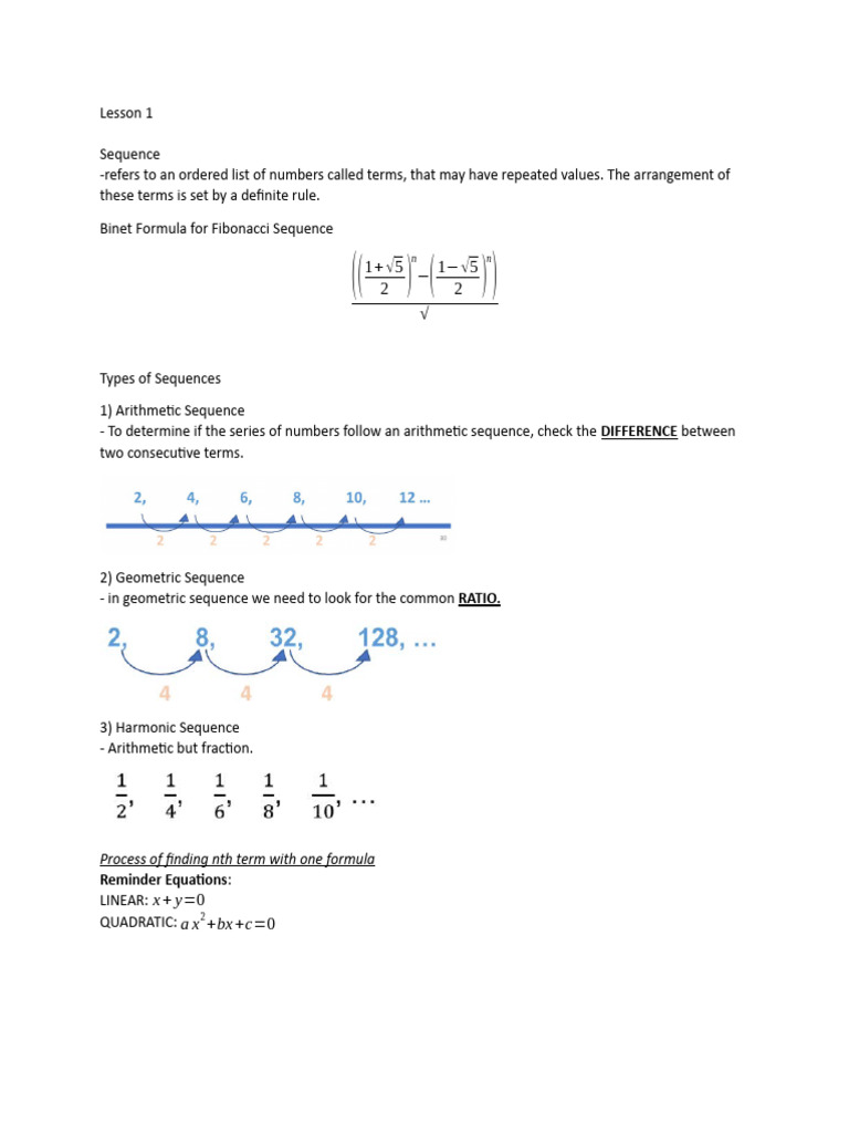 MMW Quiz 1 Reviewer | PDF