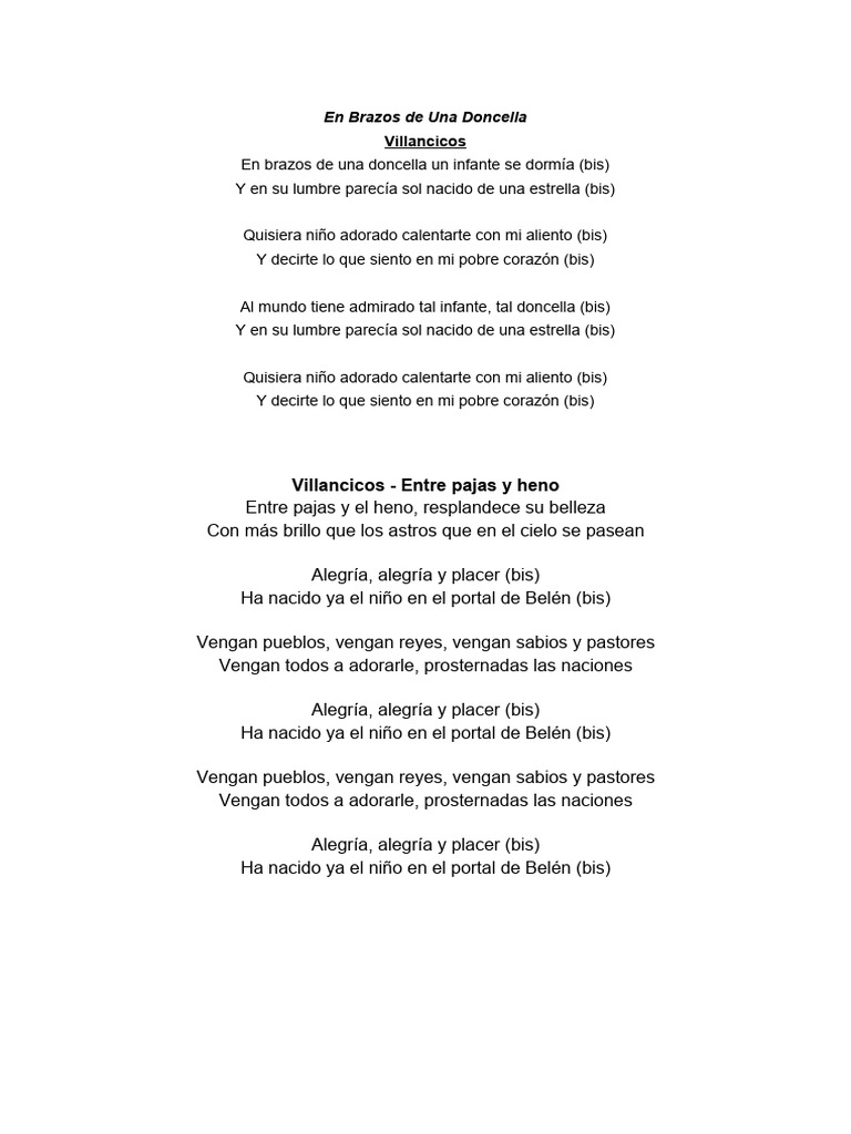 En Brazos de Una Doncella | PDF