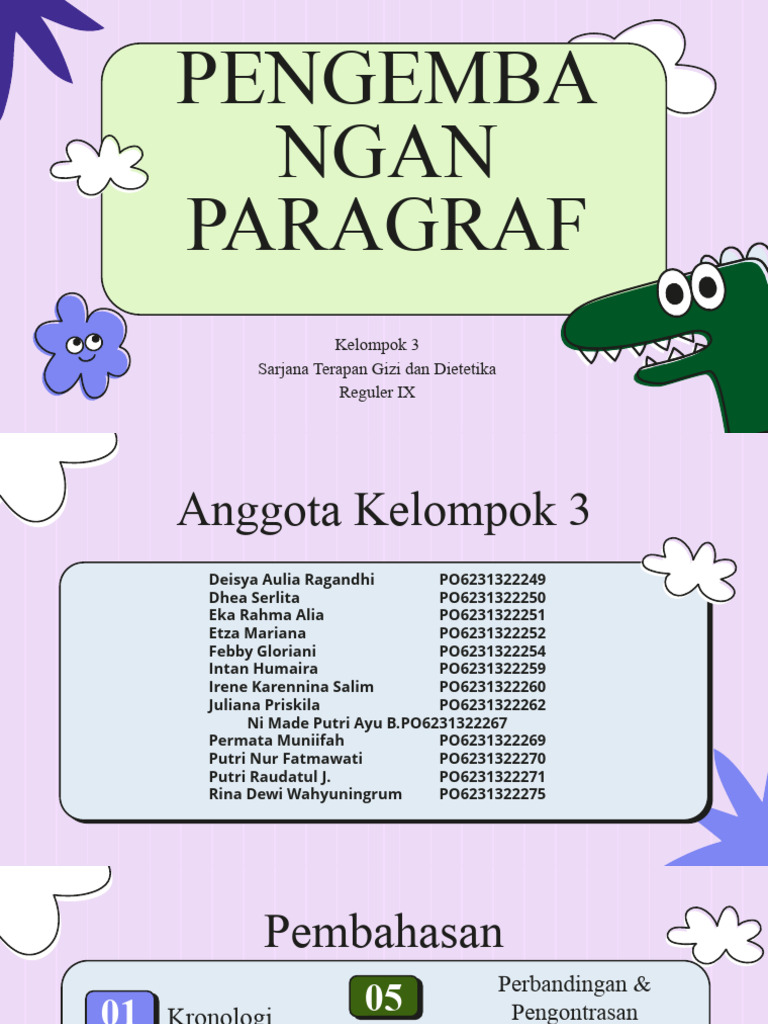 Pengembangan Paragraf Kel 3 | PDF