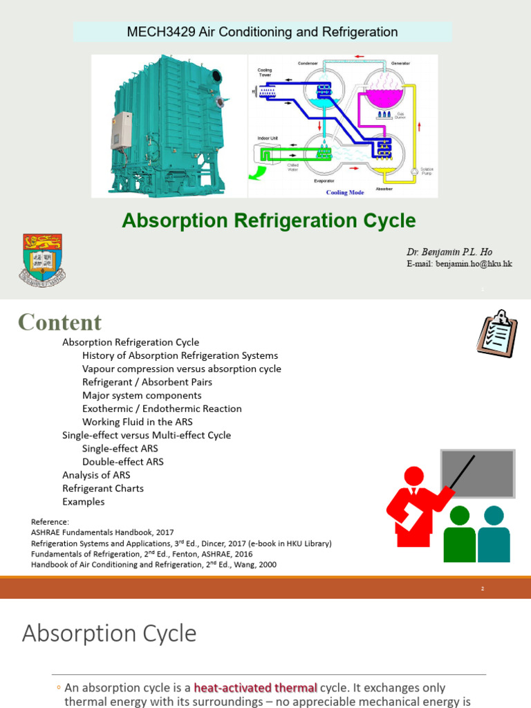 10 Absorption Cycle | PDF | Heat Exchanger | Heat