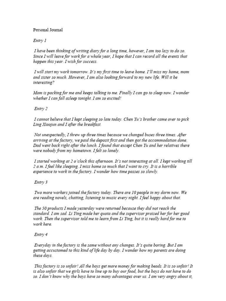 Journal Entry Sample | PDF