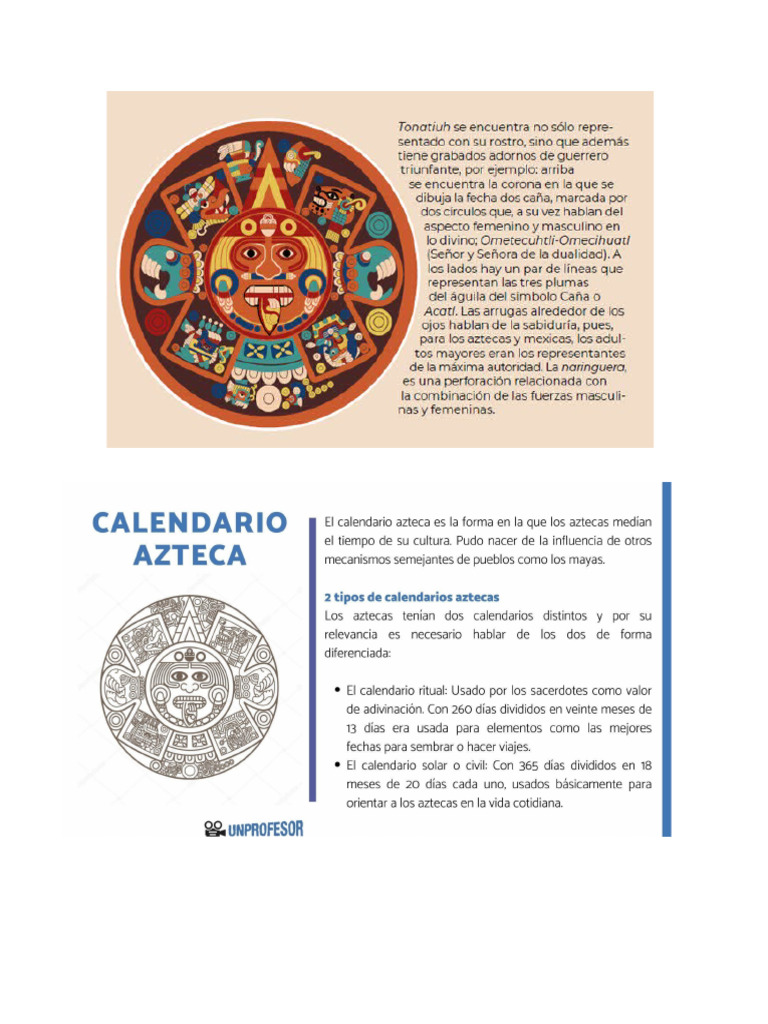 Calendario Azteca | PDF