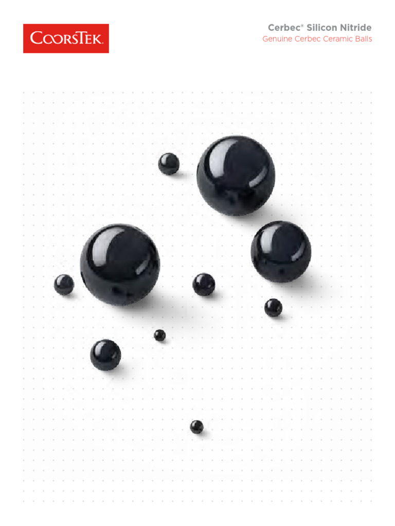 Cerbec Ceramic Balls | PDF