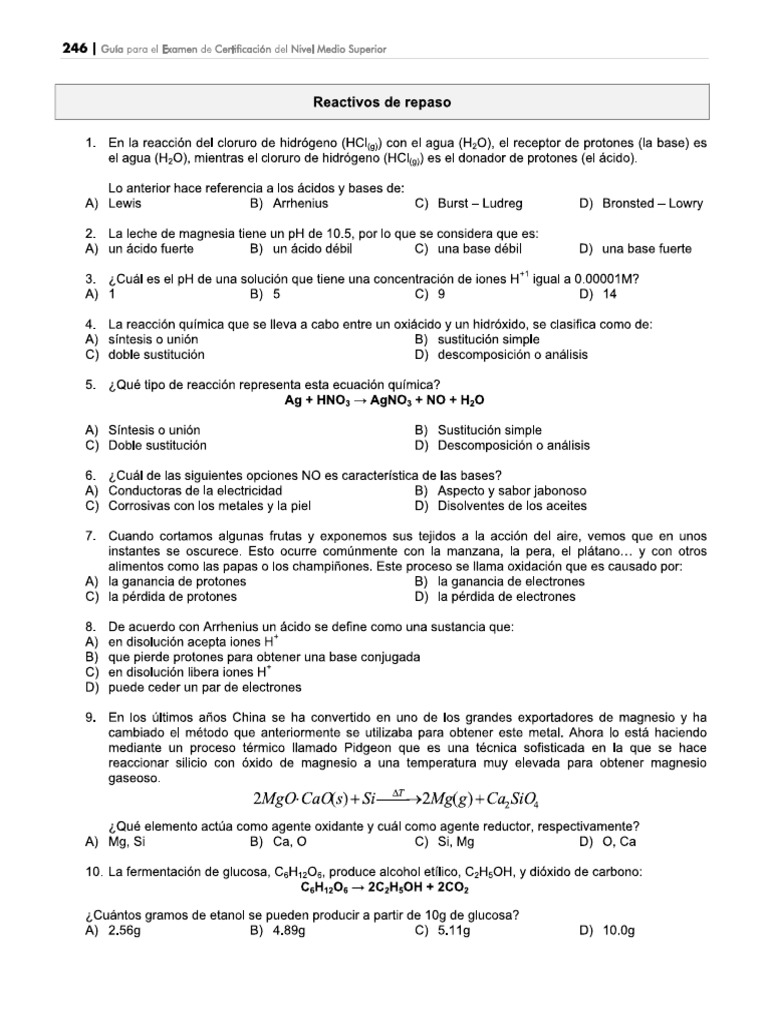 Quimica 1 | PDF