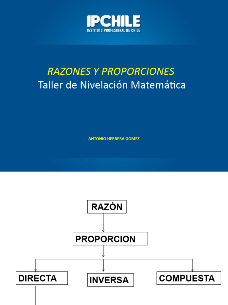 Razones y Proporciones | PDF