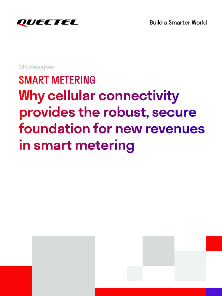 Quectel Smart Metering White Paper 12.05.21 | PDF