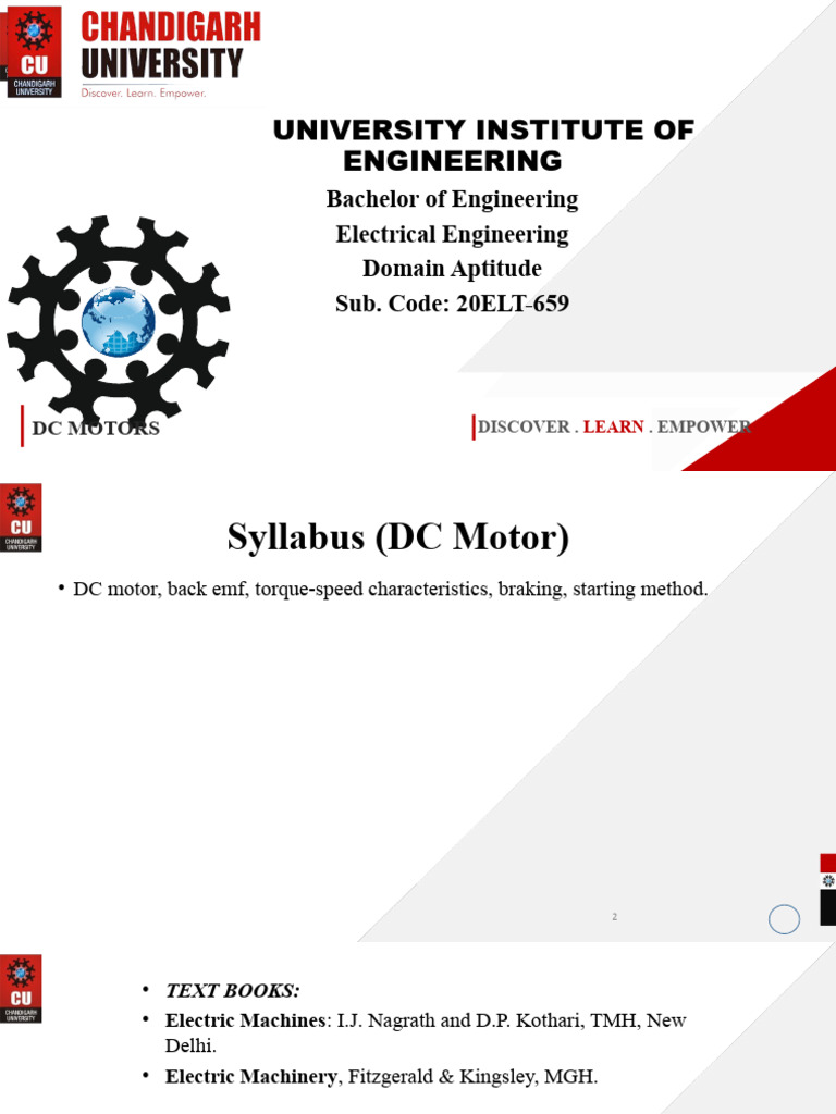 DC Motor | PDF