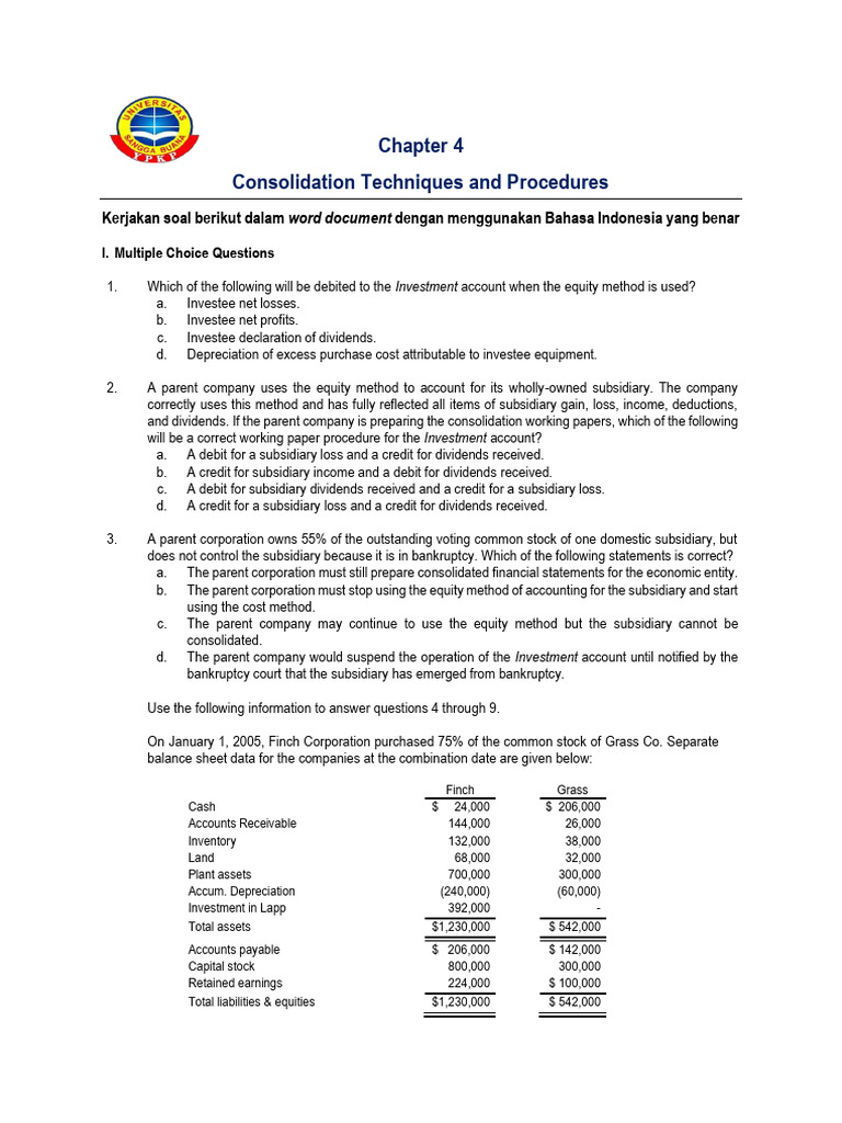 Exercise 4-Consolidation Techniques and Procedures | PDF
