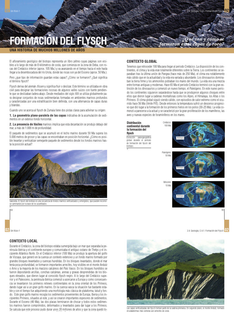 Formación y Características Del Flysch | PDF