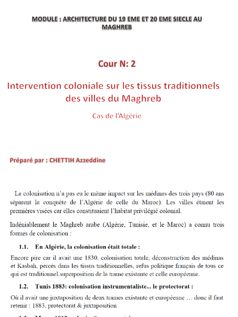 Cours 02 Algérie | PDF