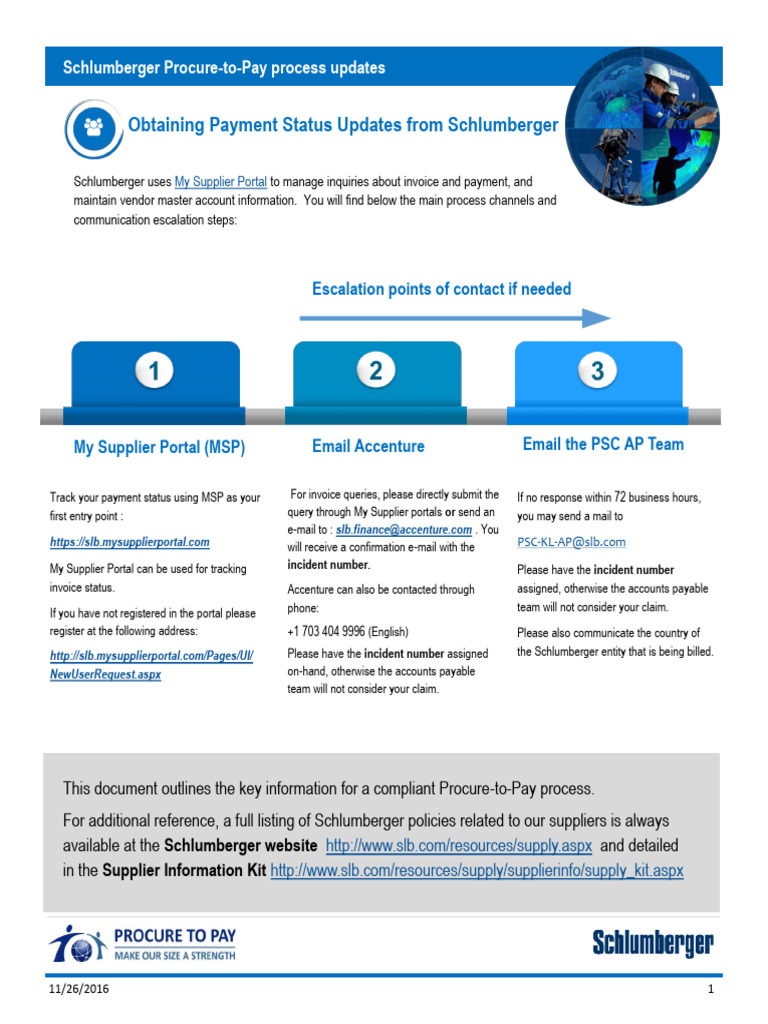 Escalation Protocol For Third Party Suppliers | PDF