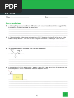Worksheet for CH 2-5 Exam Prep | PDF