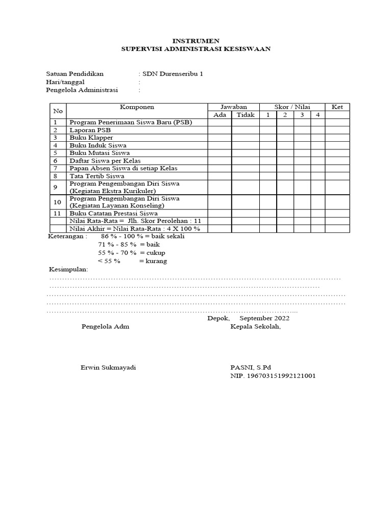 Instrumen | PDF