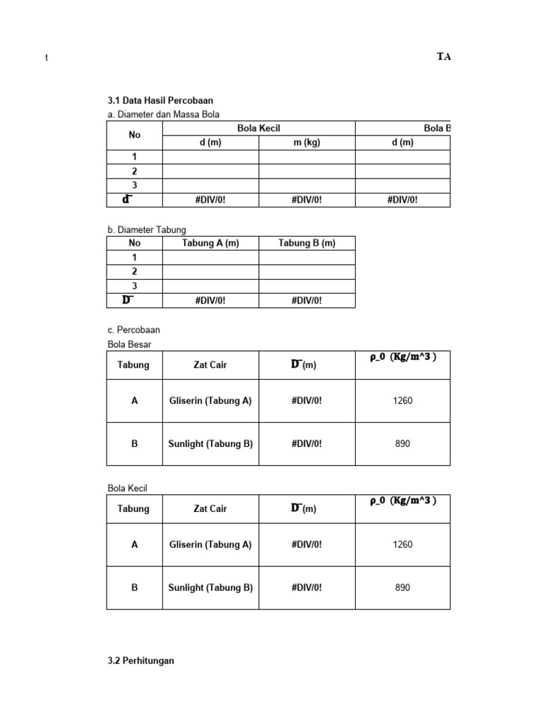 FP1 - Viskositas + Rumus | PDF