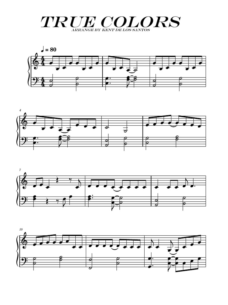 True Colors | PDF