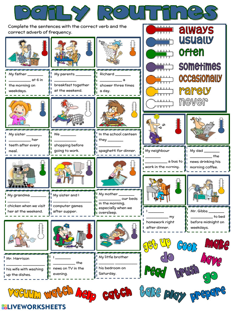ADV Frequency Worksheet | PDF