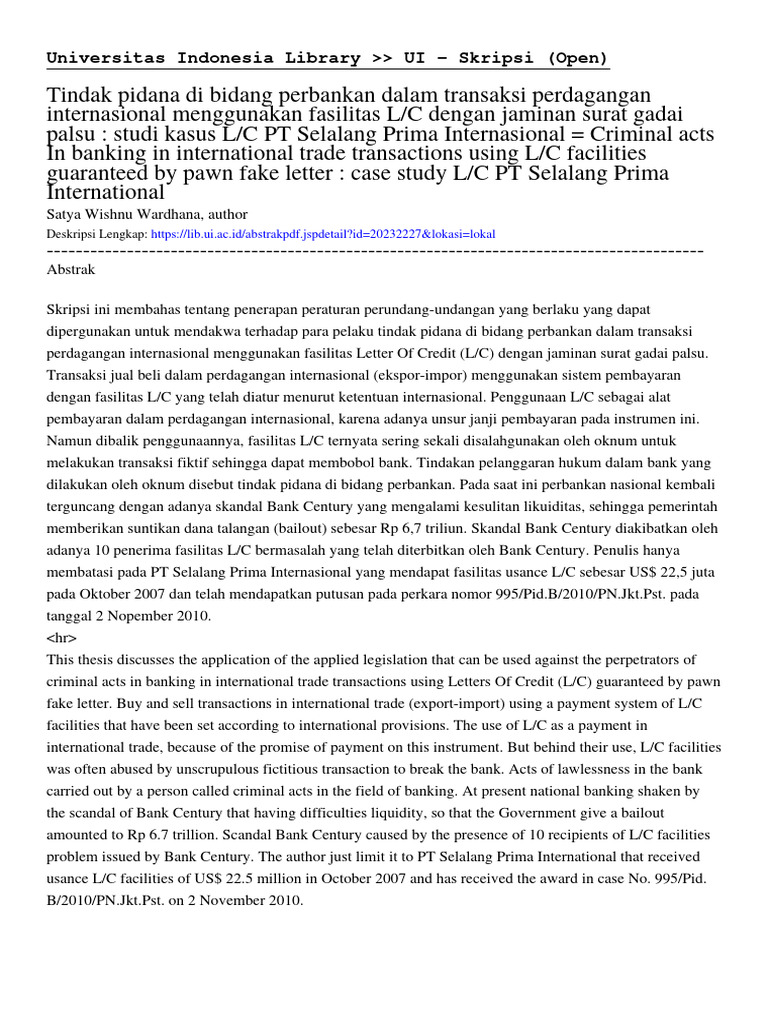 Universitas Indonesia Library UI - Skripsi (Open) : Deskripsi Lengkap | PDF