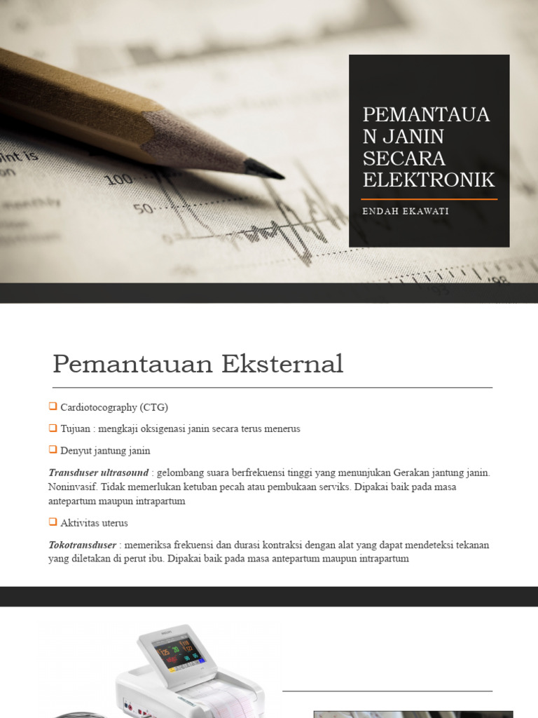 Pemantauan Janin Secara Elektronik | PDF