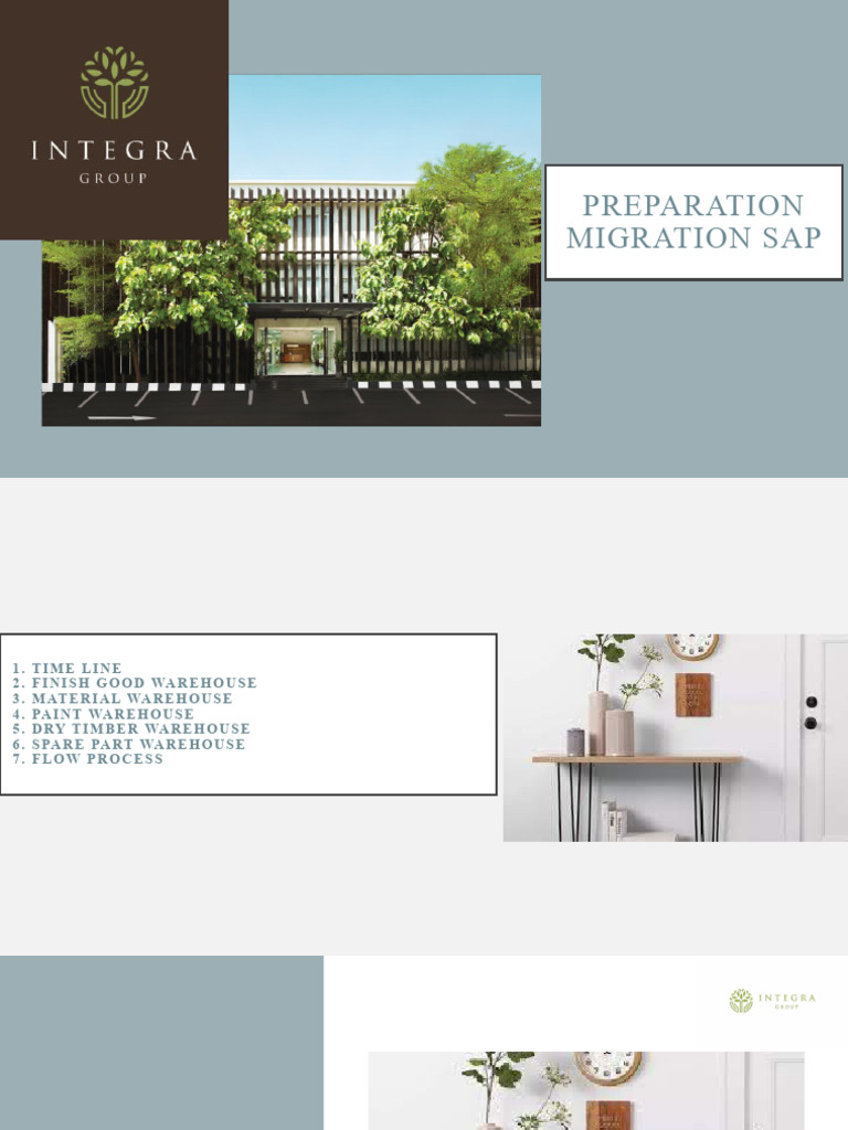 Preparation Migration SAP - by WH 131022 | PDF