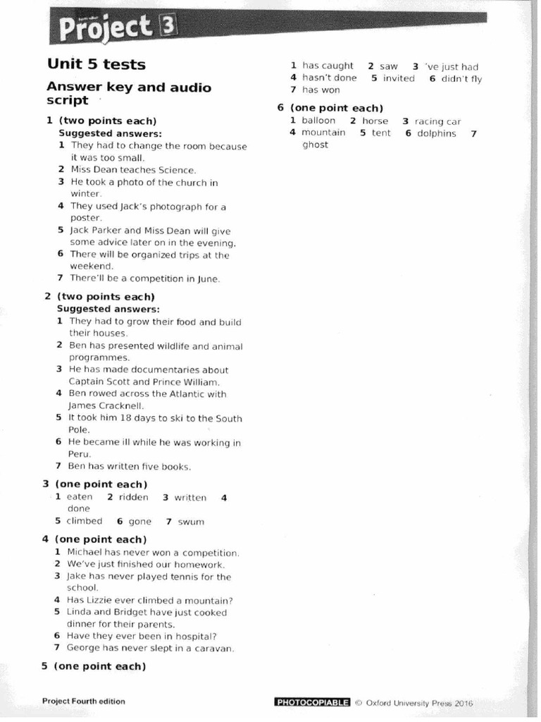 Unit 5 Test | PDF