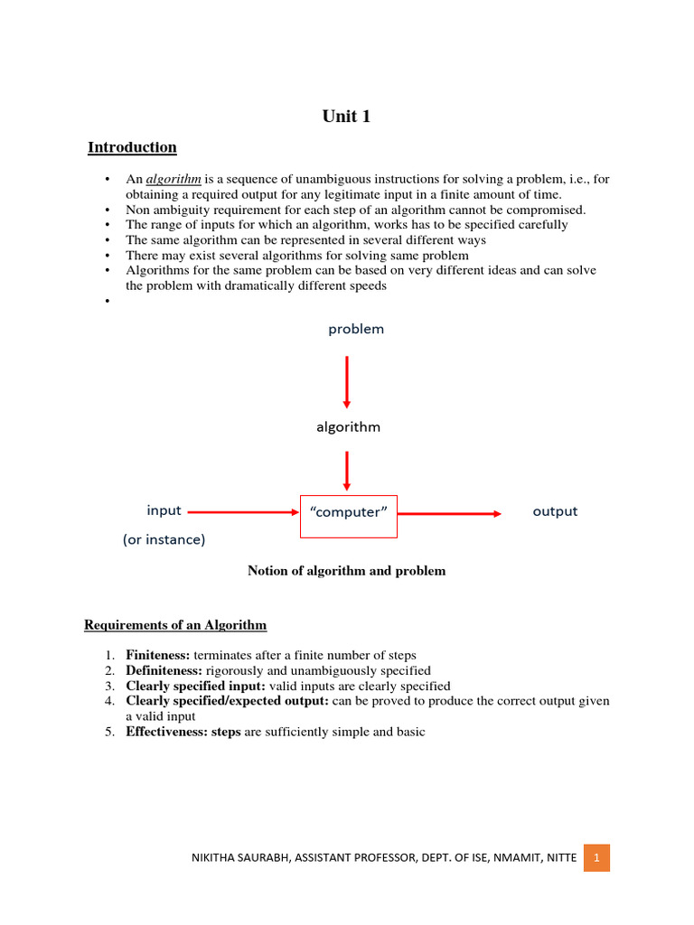 DAA-Unit 1&2 (Merged) | PDF