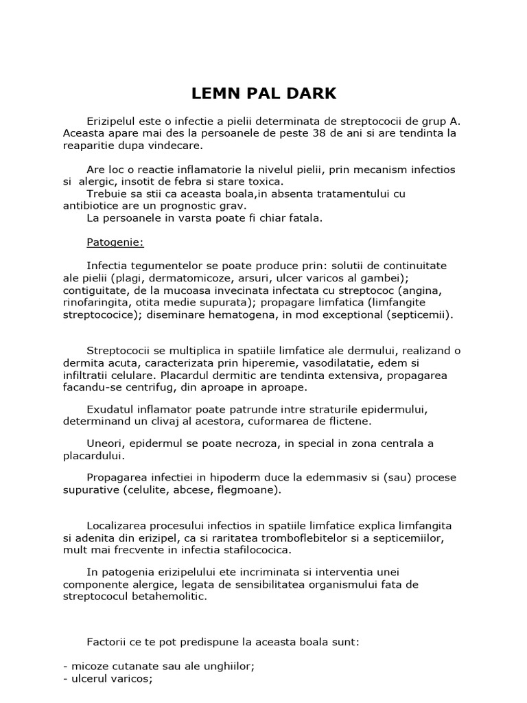 Lemn Pal Dark | PDF