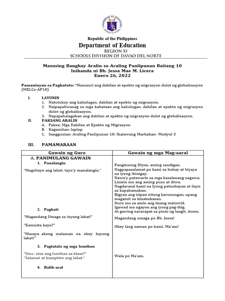 Cot - Ap10-2022-Final 2 | PDF