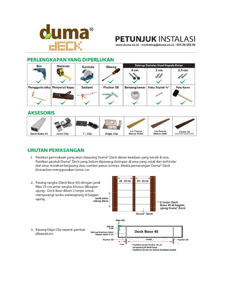 Brosure Duma Deck | PDF