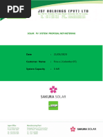 Solar Project Proposal PDF | PDF | Solar Power | Solar Panel