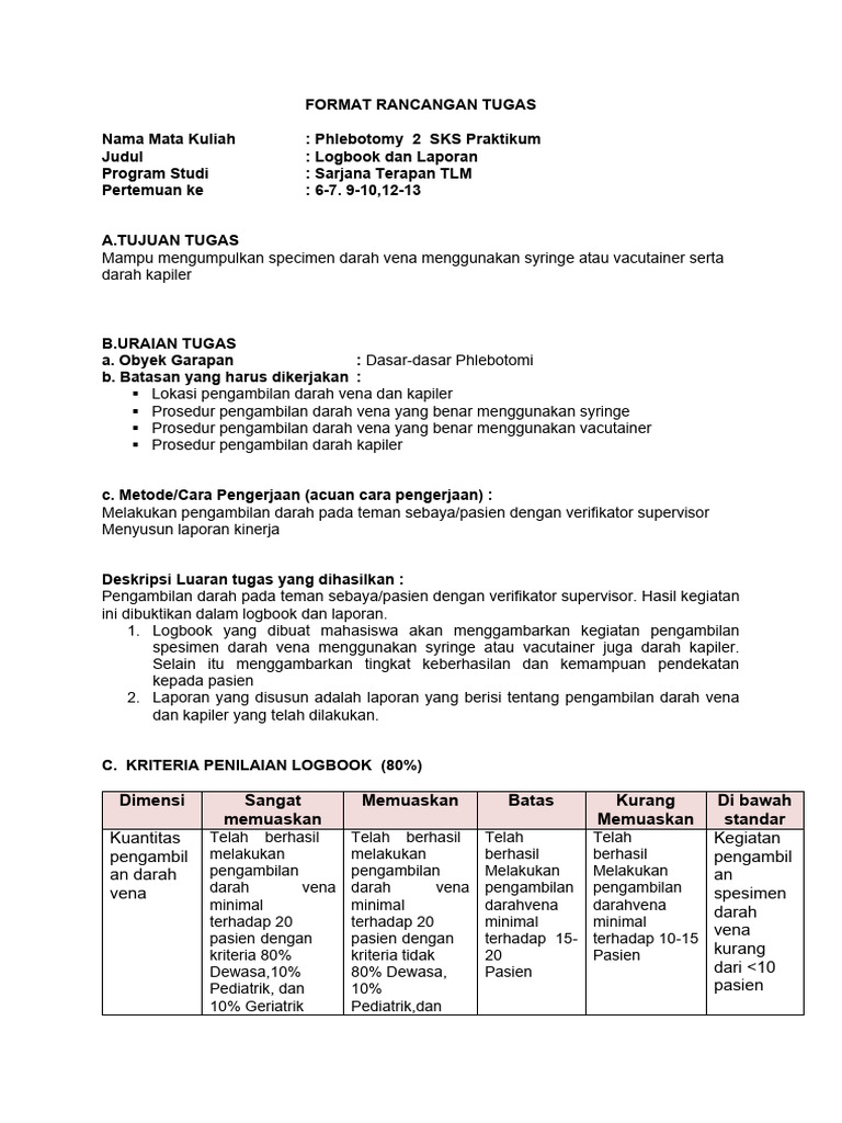 3 - Format Tugas - Laporan | PDF