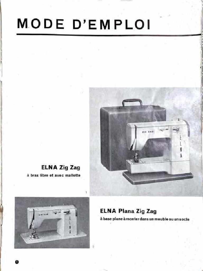Elna Zig Zag | PDF