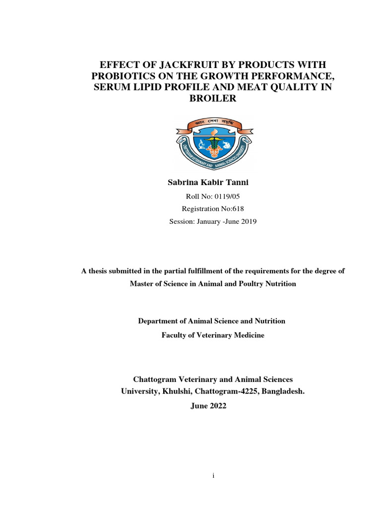 Tanu Thesis PDF | PDF
