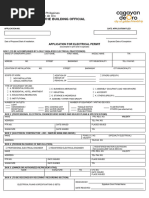 Electrical Permit DPWH | PDF