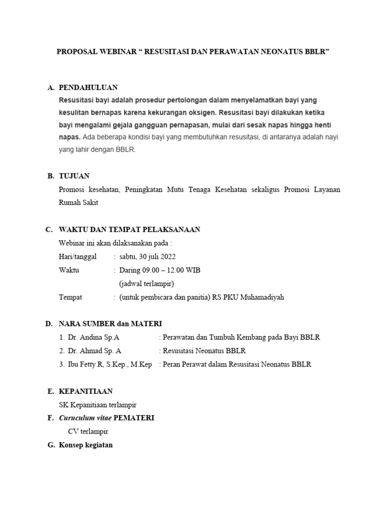 Contoh Proposal | PDF