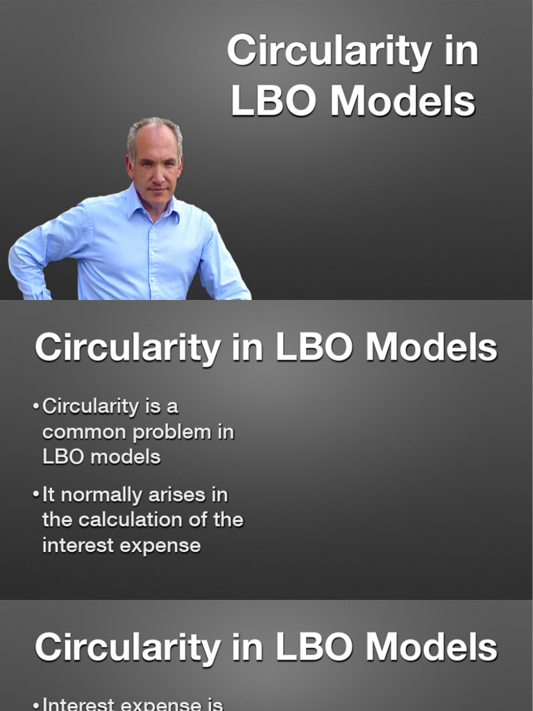 Circularity in LBO Models | PDF