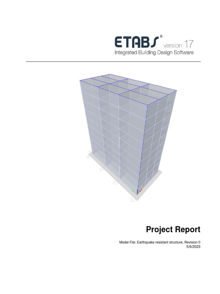 Project Report With Mat Foundation | PDF