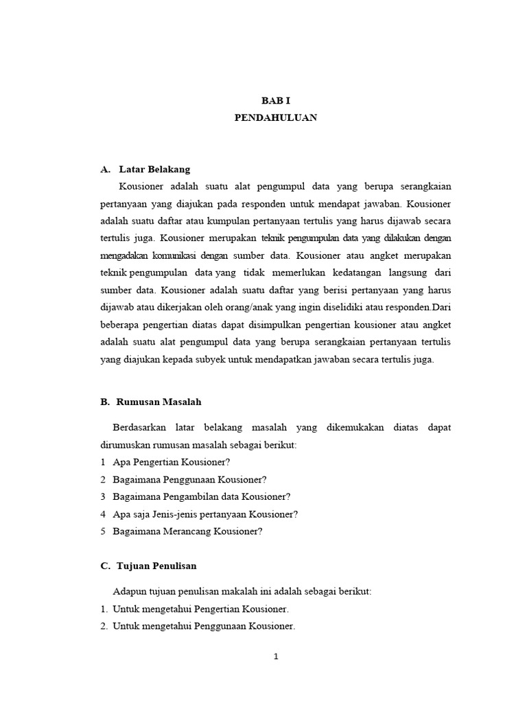 Bab 1 2 3 Dapus MTH | PDF