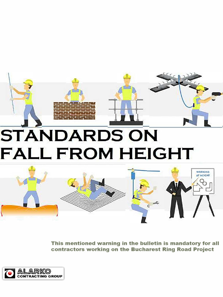 Fall from Height Standards for Contractors | PDF