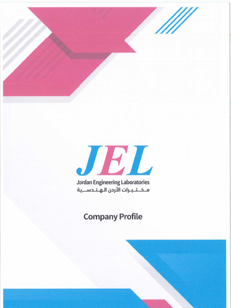 Company profile-JEL - 2023 Final | PDF | Jordan | Electric Power