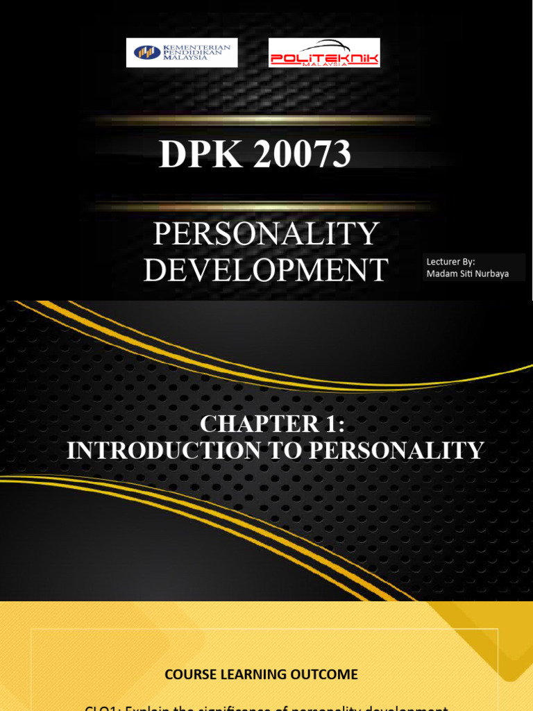 Chapter 1 Introduction | PDF | Extraversion And Introversion | Behavior