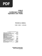 John Deere 210LE Landscape Loader Technical Repair Manual TM1692 - PDF Download | PDF