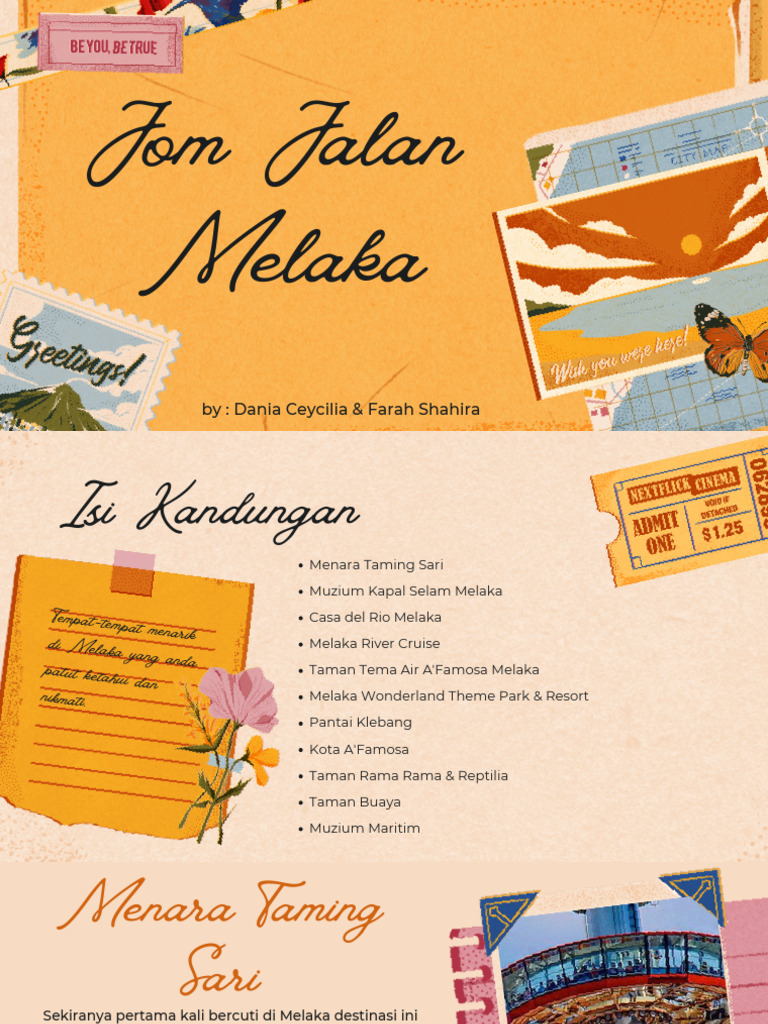 Jom Jalan Melaka | PDF