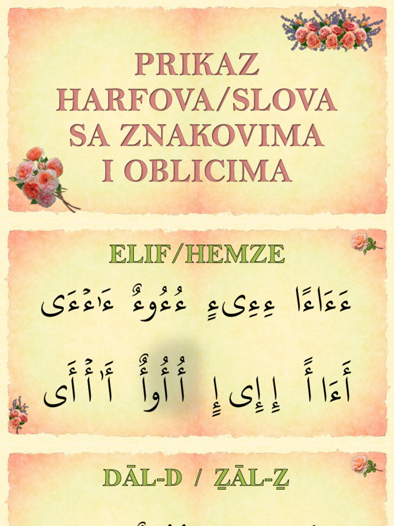 PRIKAZ Harfova - Parovi - Sve U Jednom | PDF